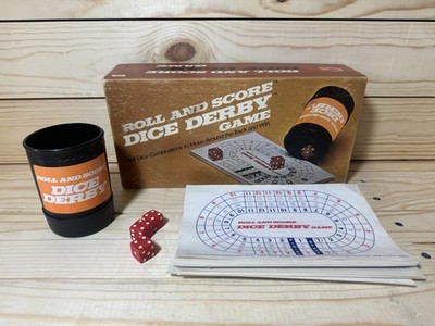 Roll And Score Dice Derby Game 100% Complete Excellent Condition | eBay