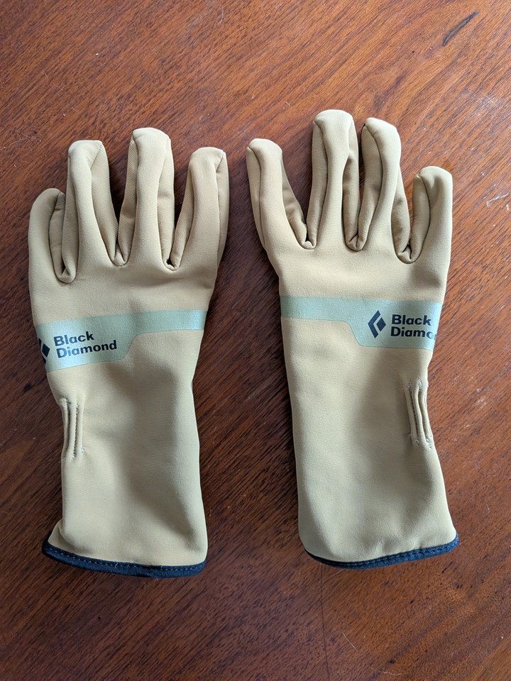 Black Diamond Everyday Softshell Glove Flax color, unisex XS/women's S ...