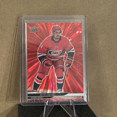 2024 UD Extended Seth Jarvis Color Match SP RED Outburst 16/25 ...