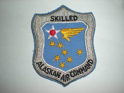 US AIR FORCE ALASKAN AIR COMMAND SKILLED PATCH -COLOR | eBay