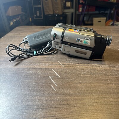 Sony CCD-TRV65 Handycam 8mm Hi-8 Camcorder Night Vision AC Adapter ...