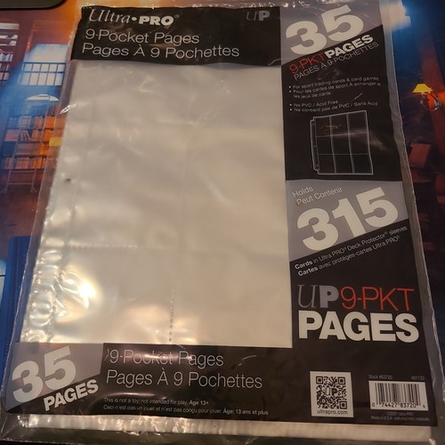 9 Pocket Pages Sealed Ultra Pro | eBay