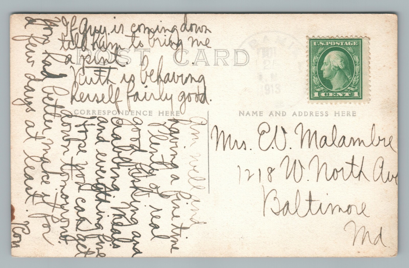 Post Office BOZMAN Maryland RPPC Talbot County Photo—Rare MD Postcard ...