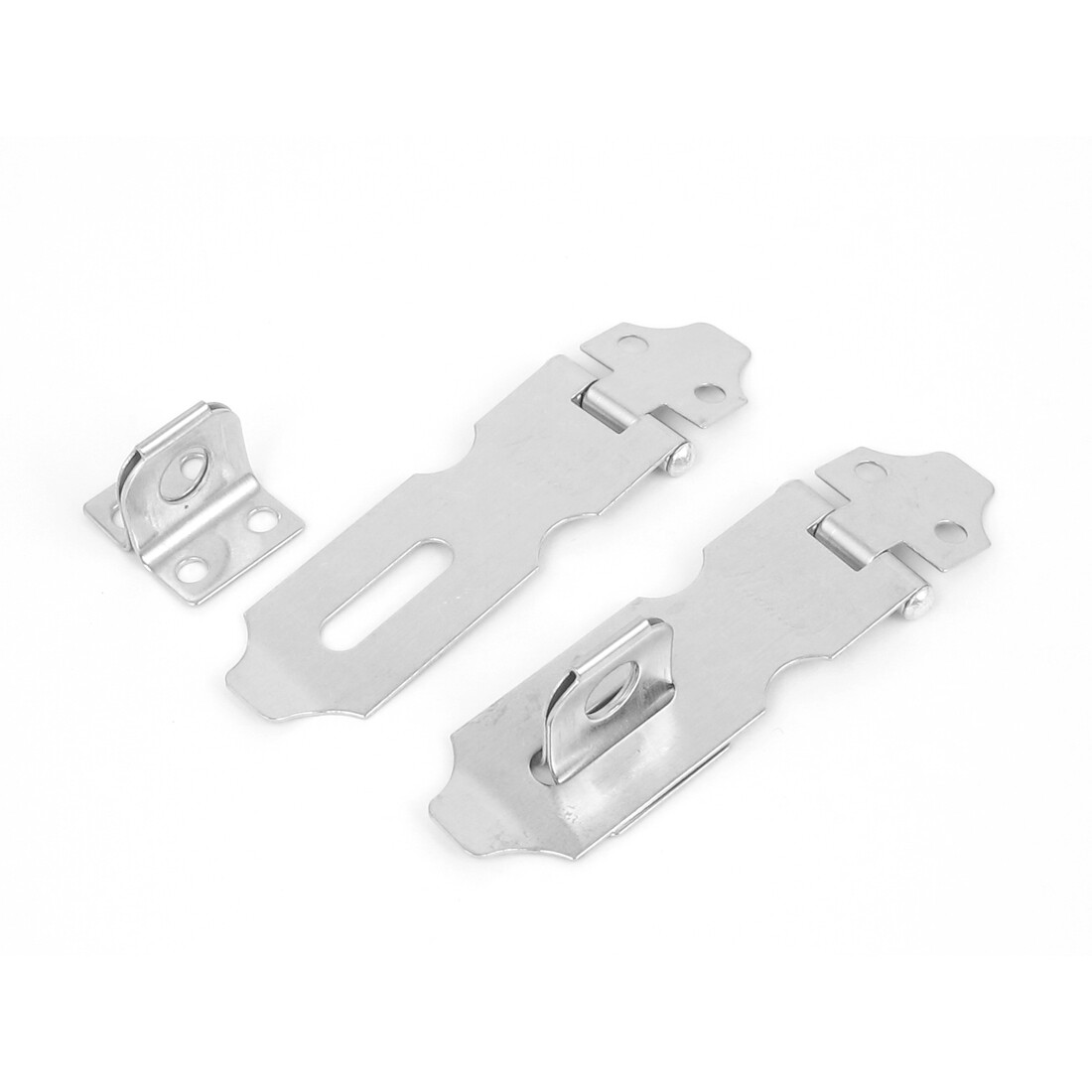 30pcs Silver Tone Metal Safety Gate Clasp Lock Locking Padlock Latch ...