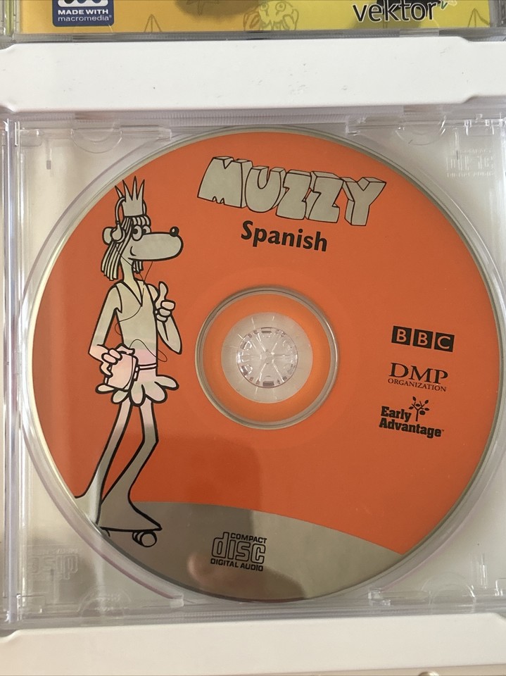 BBC Muzzy Spanish Level 1 Early Advantage Language Course For Children ...