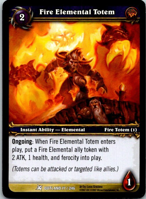Warcraft Fire Elemental
