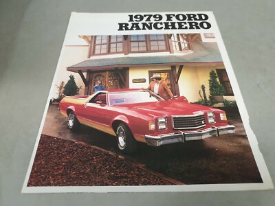 1979 FORD RANCHERO USA Original Sales Brochure | eBay Australia