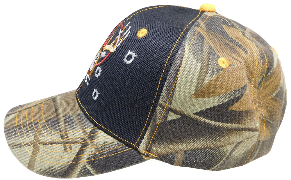 Hunter Hunting Size Matters Buck Deer Black Camo Embroidered Cap Hat | eBay