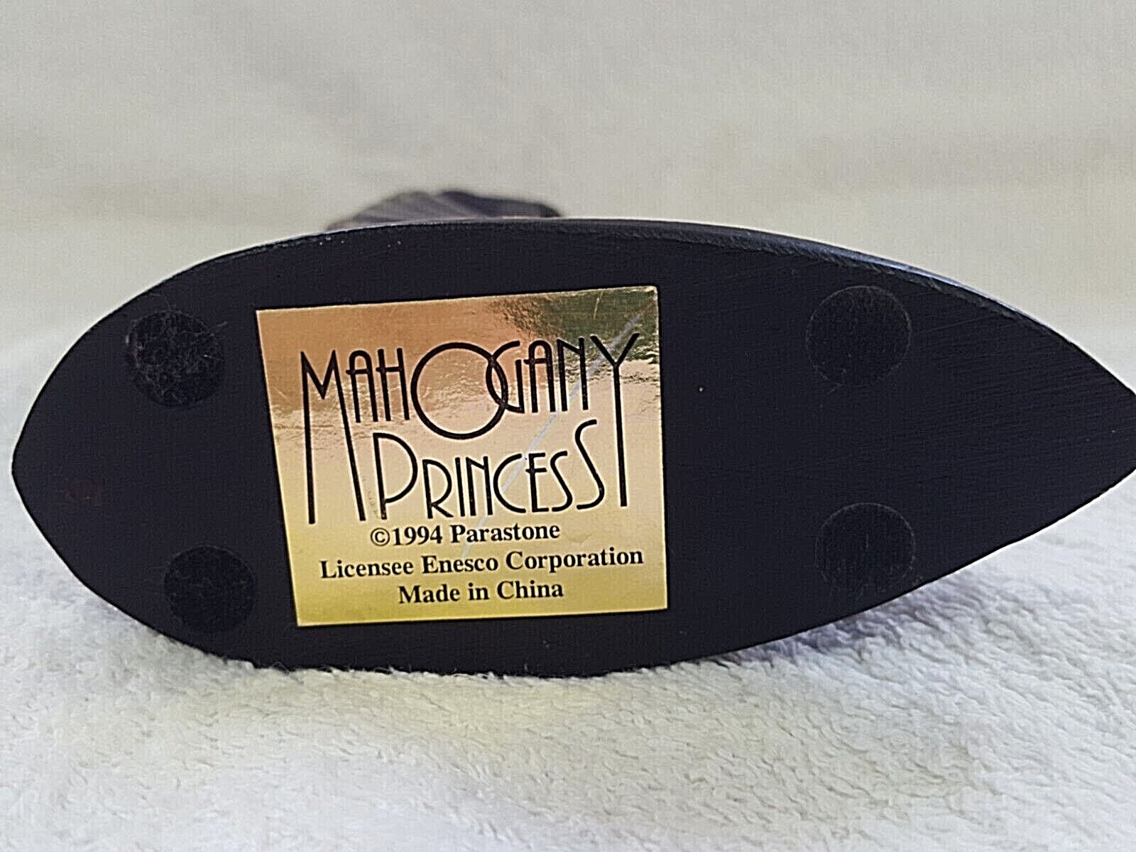 Mahogany Princess Figurine Statue Man & Woman by Ed von Rosmalen 1994 ...