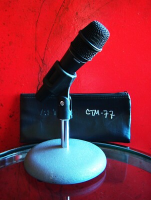 Vintage RARE 1990s Astatic CTM77 Condenser cardioid microphone w extras ...