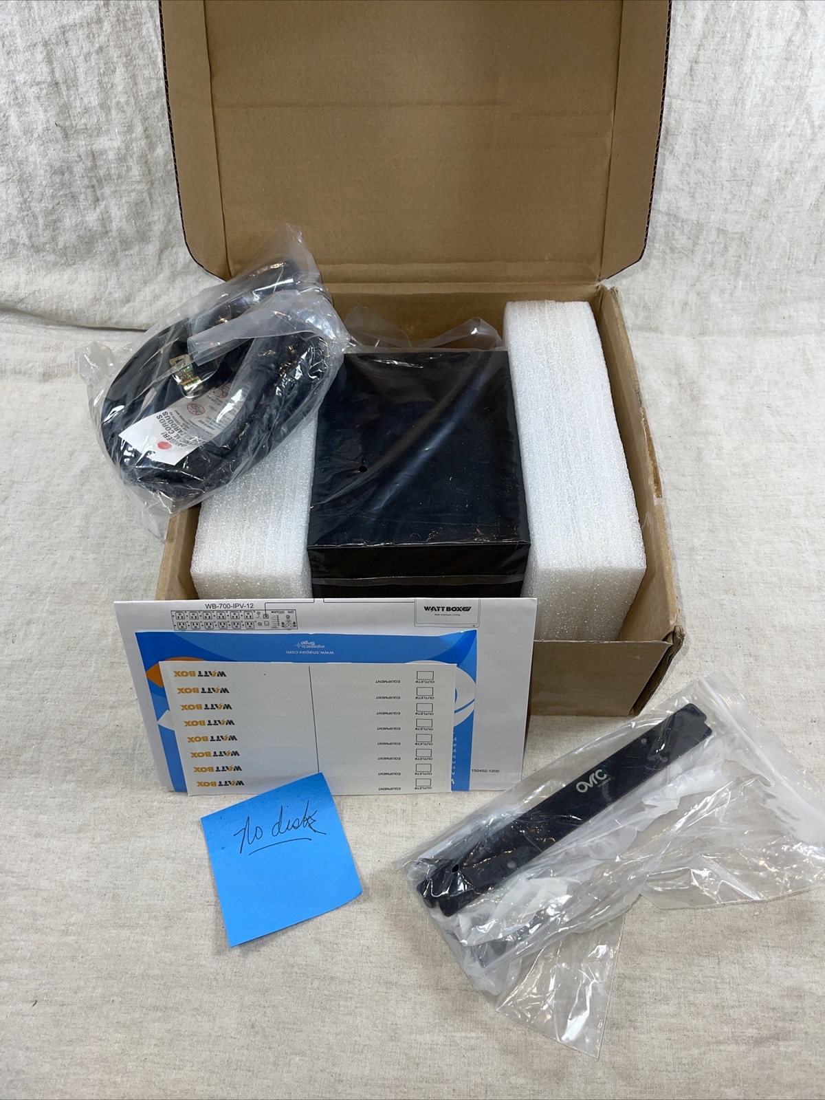 Watt Box wb-300-ip-5. NEW Open BOX 5 outlet compact IP with auto reboot ...