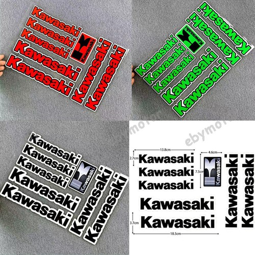 Motorcycle Fuel Tank Reflective Emblem Decals for Racing Badge Stickers ...