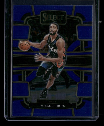 2023-24 Panini Select #34 Mikal Bridges Blue Concourse - 14017 | eBay