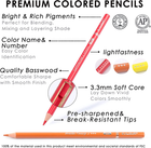 Professional Colored Pencils,Set of 240 Colors,Artists Soft Core with ...
