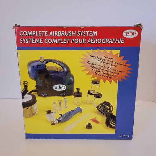 2003 Testors Complete Airbrush System 50654 Complete In Box | eBay