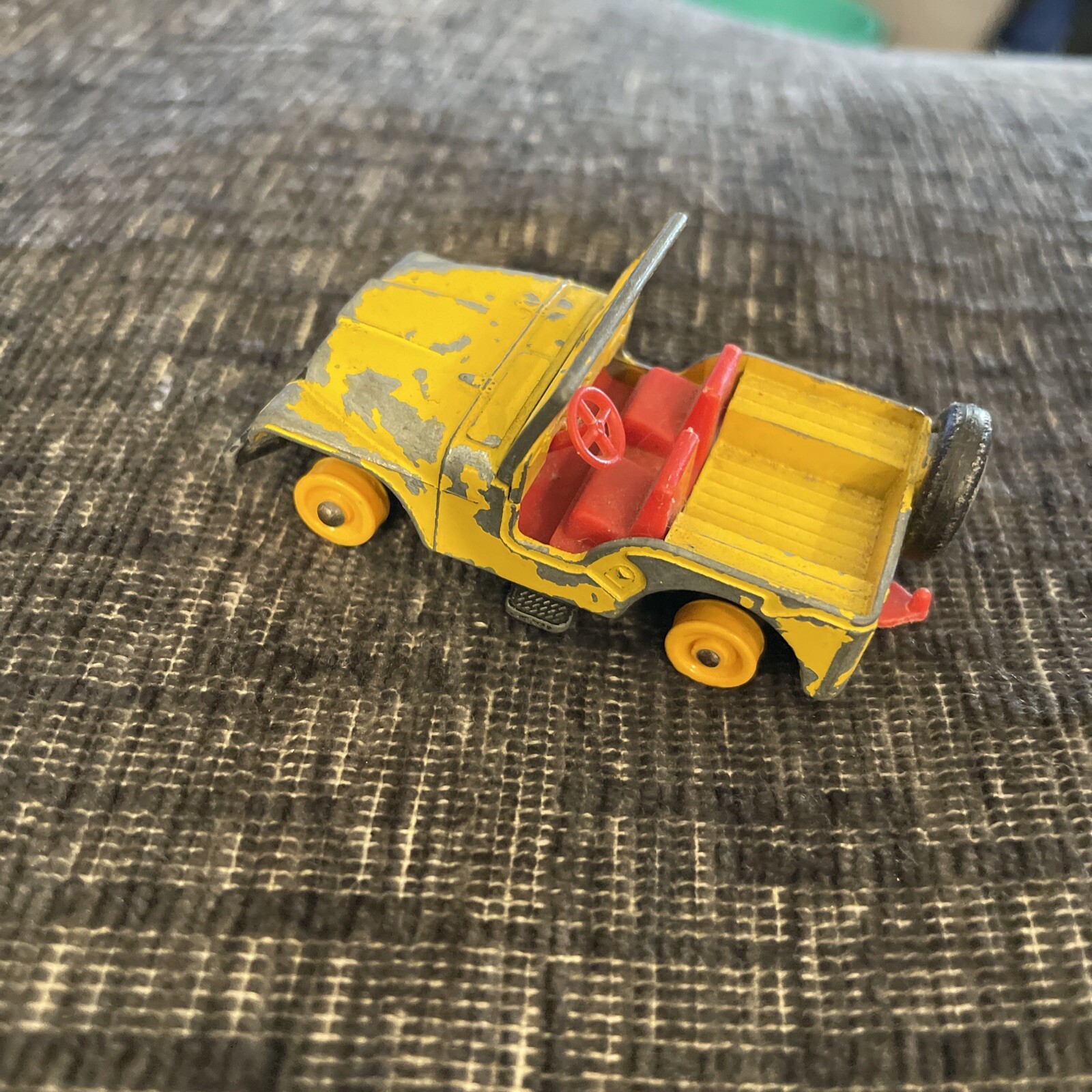 Vintage Lesney "Matchbox" Series No. 72 JEEP - Made in England - Yellow | eBay