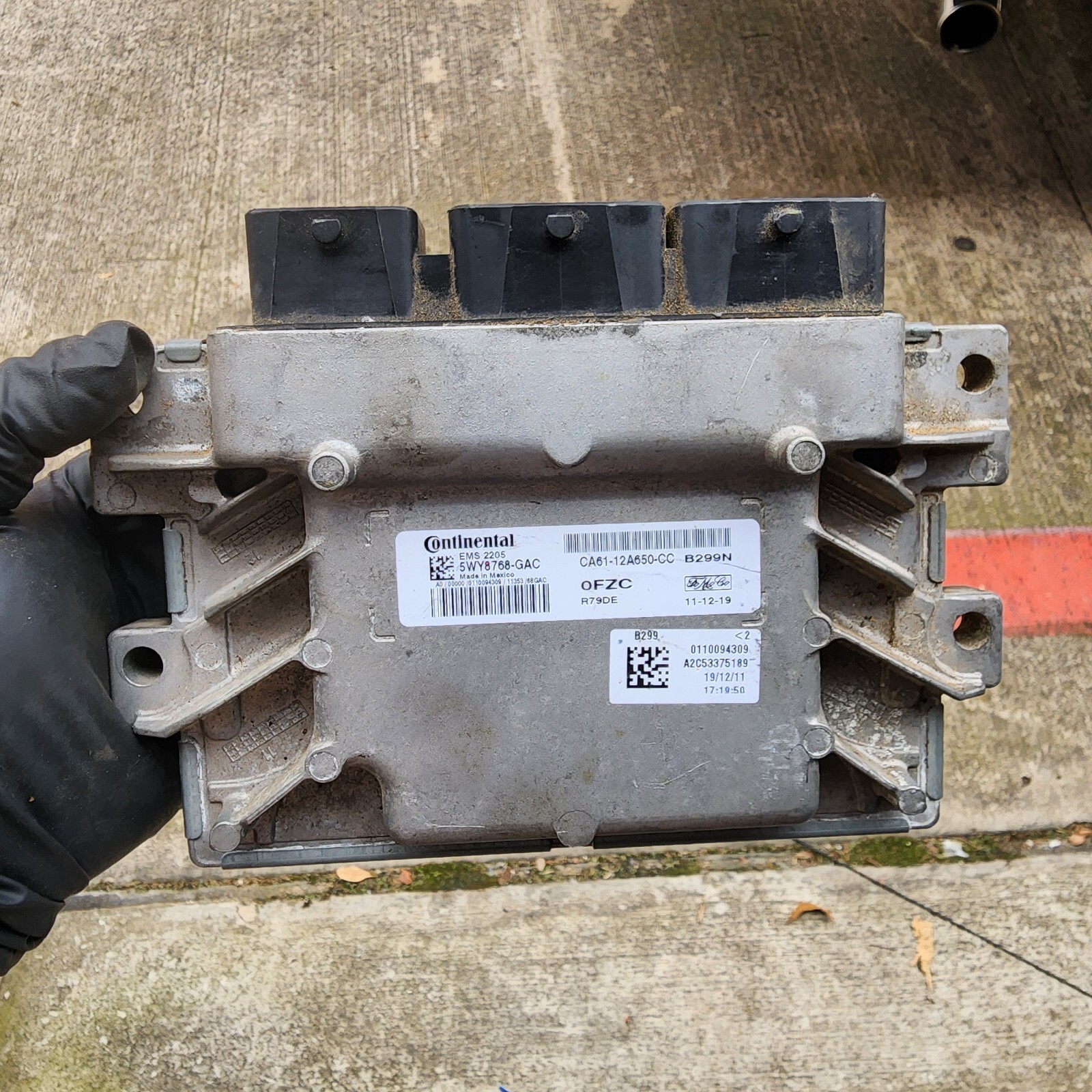 2012 2013 Ford Fiesta Engine Control Module Unit Ecm CA61-12A650-CC | eBay