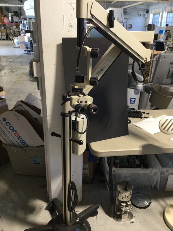GLOBAL SURGICAL M793HD HALOGEN TWO SYSTEM MICROSCOPE | eBay