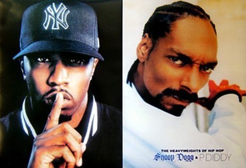 Snoop Dogg P Diddy Poster 24 x 36 Rap Hip Hop Music Memorabilia Print ...