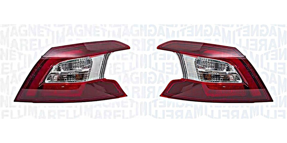 Outer Rear Light Pair LED For PEUGEOT 308 II 9677817580 9677817680 | eBay