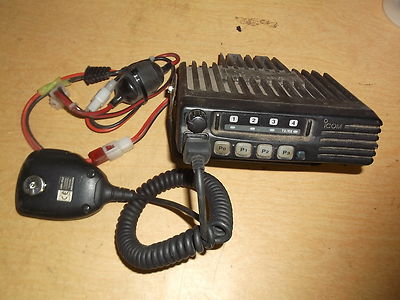 iCom IC-F221S 2-Way Radio w/ Bracket and Microphone IC:202E-1CF221S | eBay