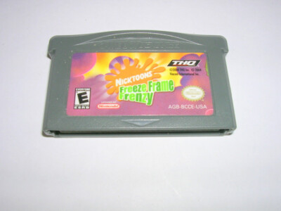 Nicktoons Fatal Frame Frenzy (Game Boy Advance GBA) Original Game | eBay