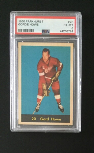 1960/61 Parkhurst Gordie Howe PSA 6 | eBay