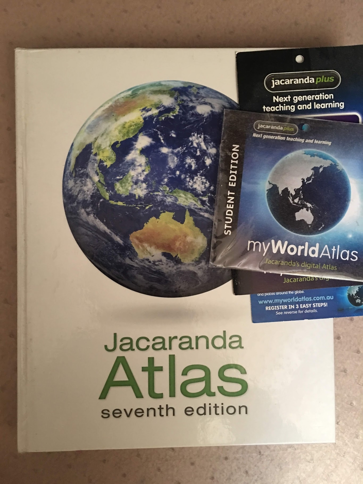 Jacaranda Atlas 7th edition and myWorldAtlas code | eBay Australia