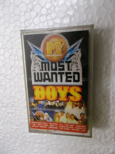 MTV MOST WANTED BOYS CODE RED EAST 17 LET LOOSE RARE CASSETTE TAPE ...