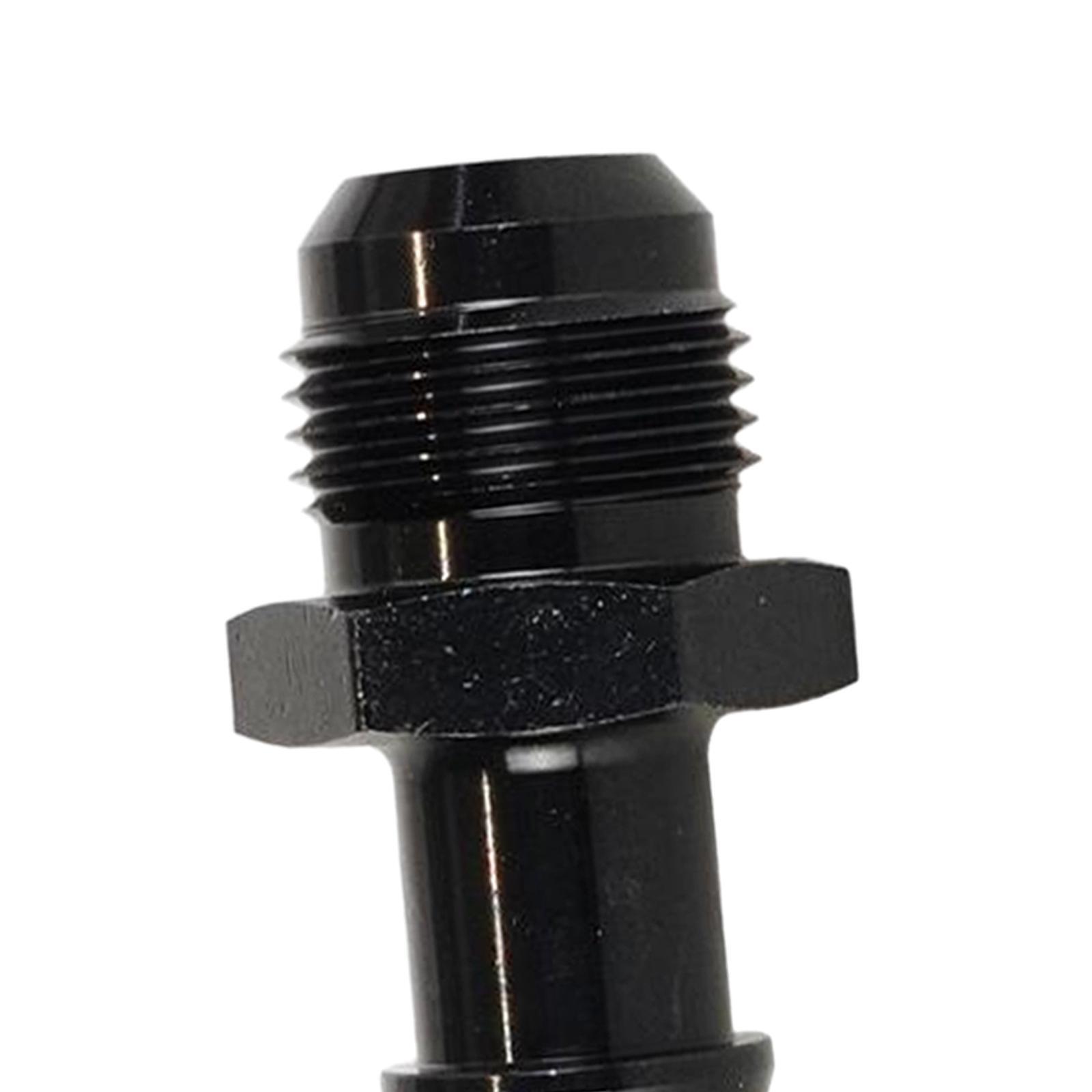 8AN Male to 1/2 Fuel Line Fitting Universal Fuel Pipe Fitting Connector ...