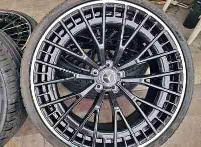 22" MAYBACH WHEELS RIMS TIRES MERCEDES BENZ S CLASS S550 S560 S580 S63 ...