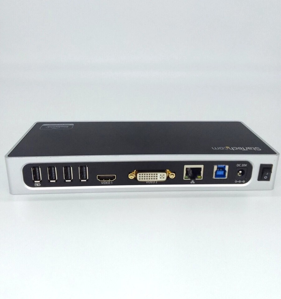 STARTECH Docking Station DK30ADD Dual Displaylink USB 3.0 HDMI & DVI ...