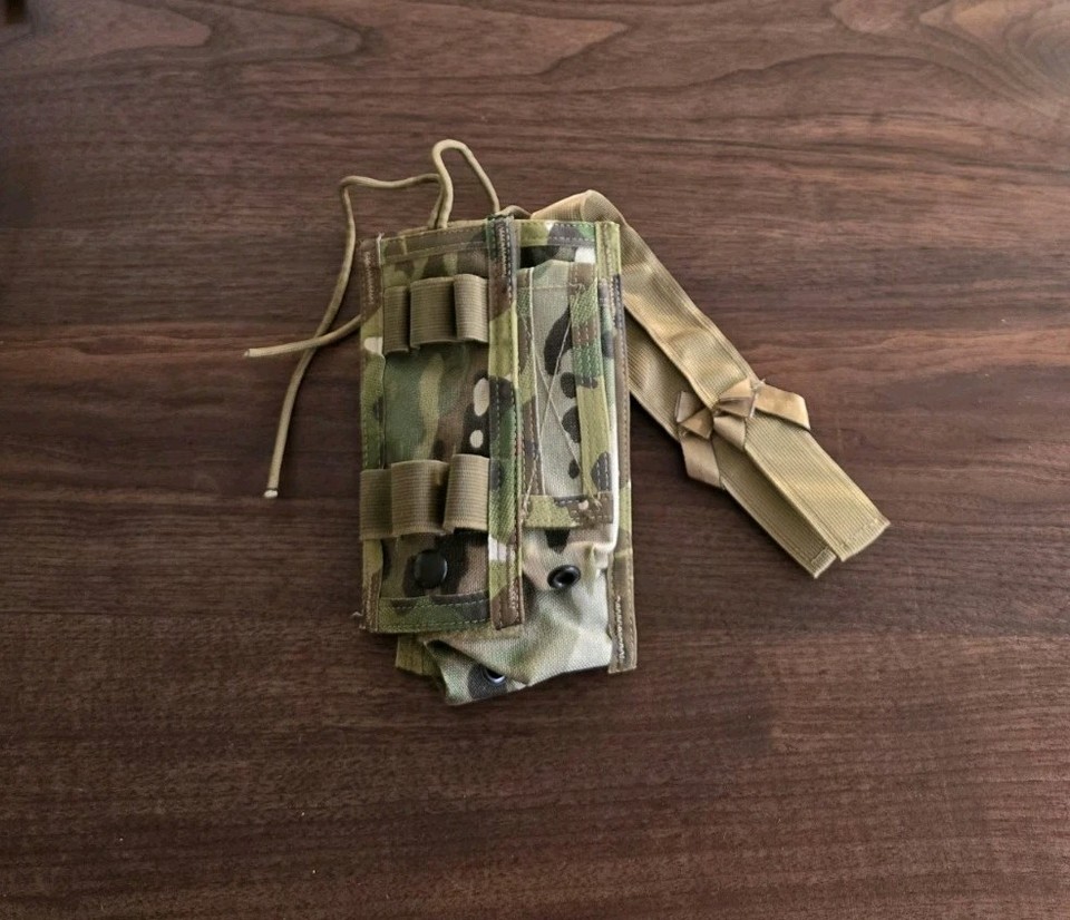 PARACLETE MULTICAM MBITR RADIO POUCH PCHC03D MOLLE /PALS New | eBay