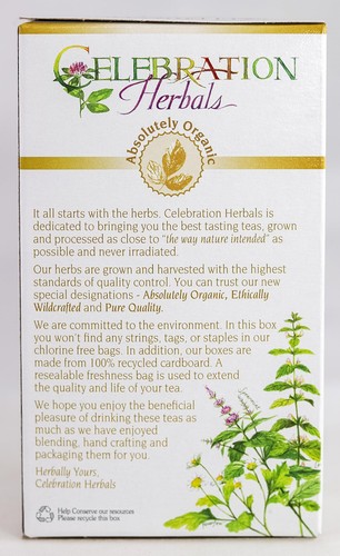 24 Count Celebration Herbals Multicolored Organic Catnip Herbal Tea ...