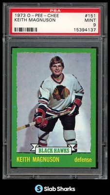 1973 O-PEE-CHEE #151 KEITH MAGNUSON PSA 9 | eBay