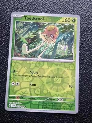Toedscool 025/198 - 2023 Pokemon TCG - Scarlet & Violet Reverse Holo | eBay
