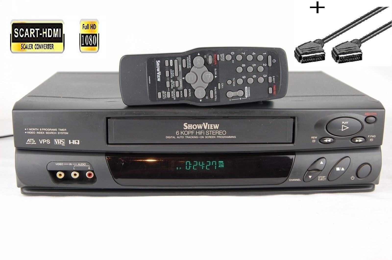 Videorecorder *1-Jahr Garantie* VHS HDMI Videorekorder *original ...