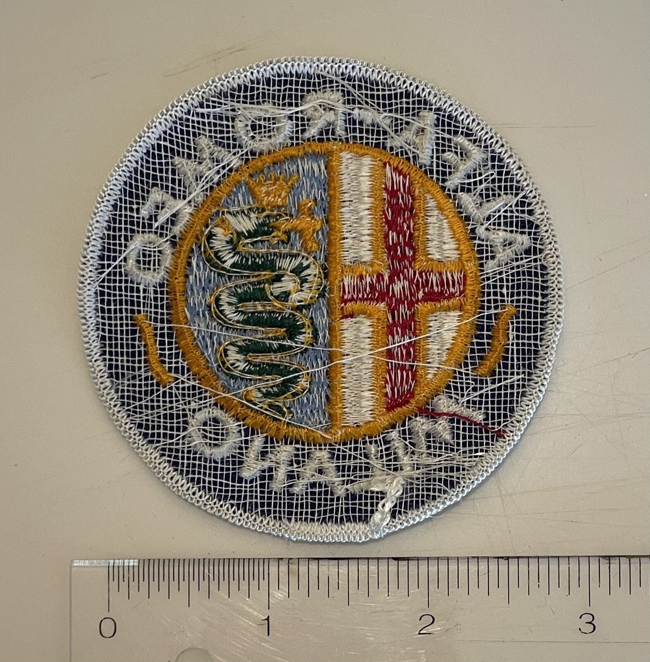 Vintage ALFA-ROMEO Milano Embroidered Sew On Patch | eBay
