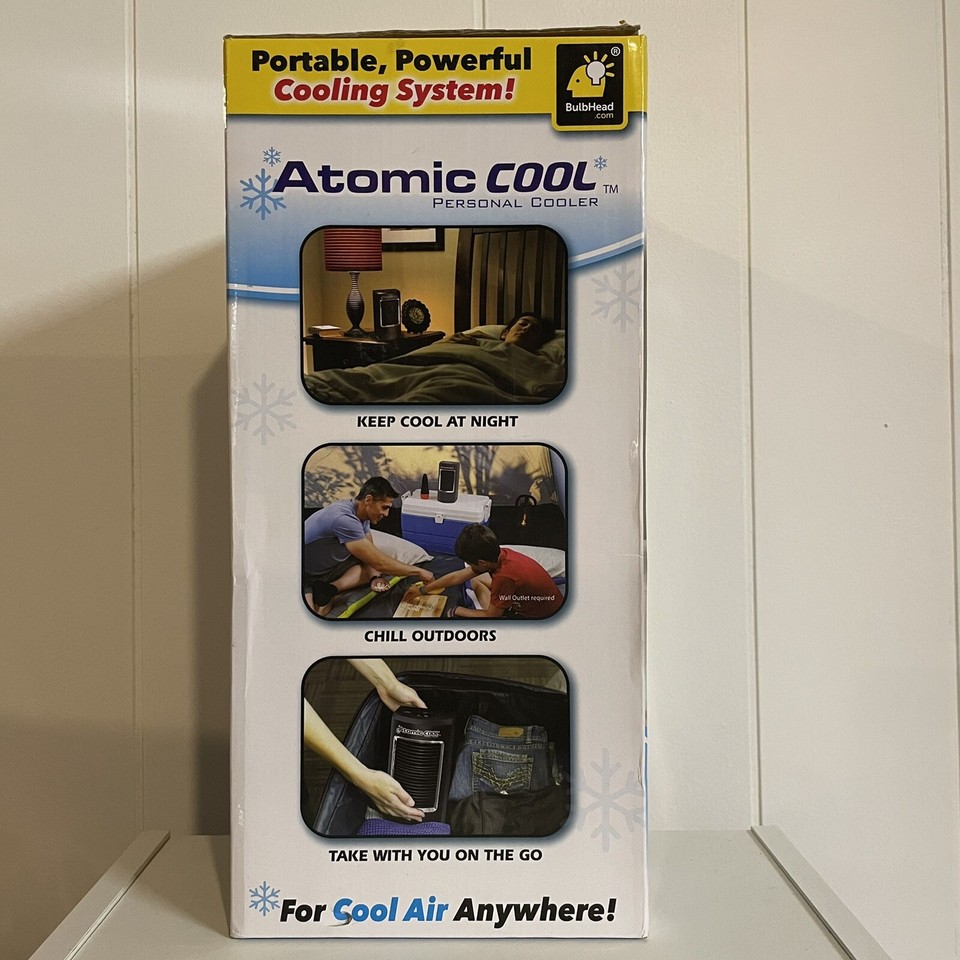 New Atomic Cool Portable Compact Personal Space Cooler Air Conditioner ...