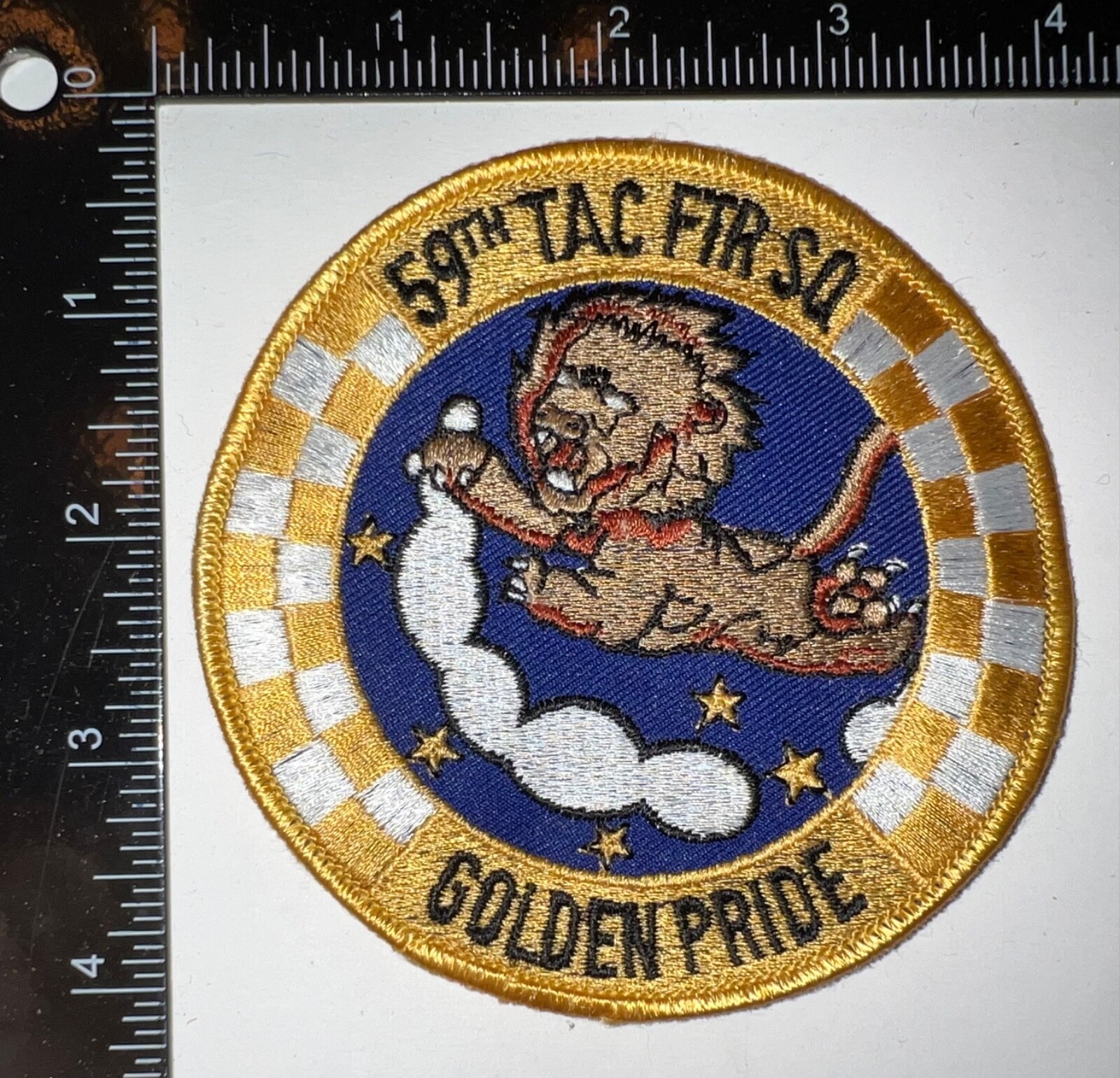 USAF US Air Force 59th Tactical Fighter Squadron Patch | eBay