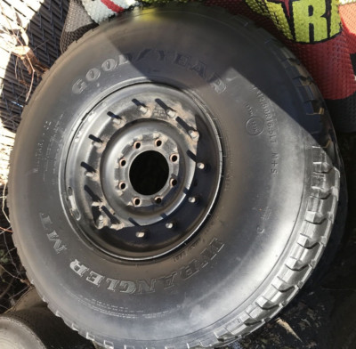 Humvee Wheels And Tires Goodyear Military Oz 37x12.50R16.5LT | eBay