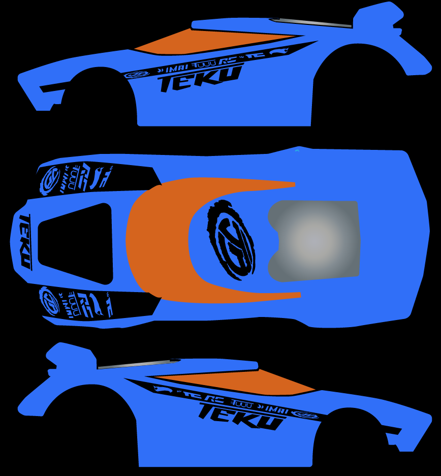 1/64 "Acceleracers Chicane Teku" Replica Decal SCR-0946 | eBay