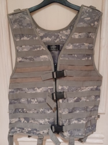TAIGEAR TG107C Woodland Camo MOLLE Web Tactical Vest | eBay