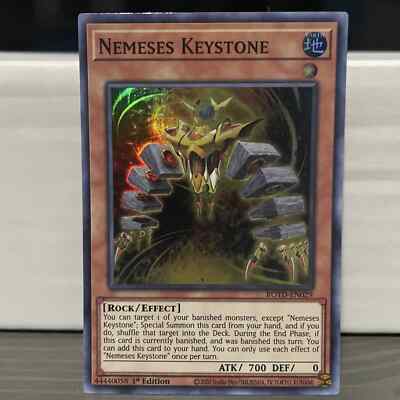 1ST EDITION NEMESIS KEYSTONE 2020 ROTD-EN029 (LP/MP) YUGIOH | eBay