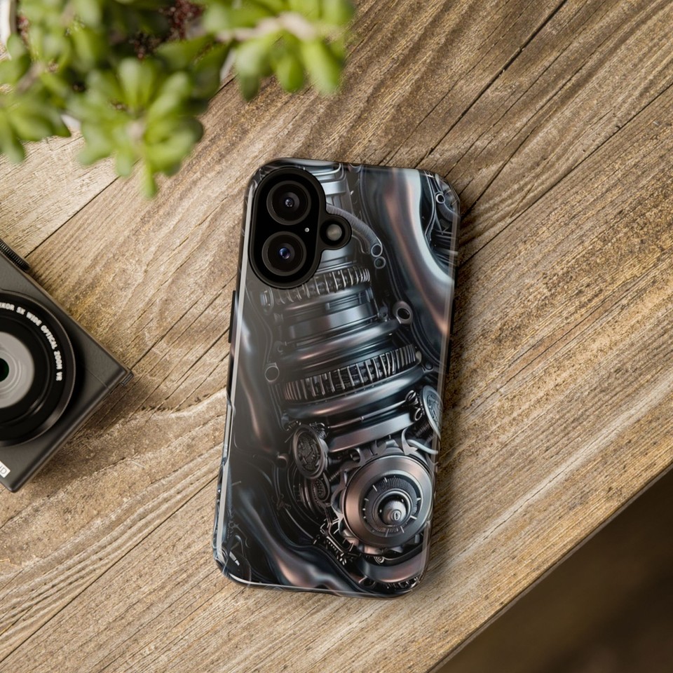 Mechanical Engine Gear iPhone Tough Case - Industrial Design Phone ...