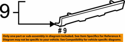 52169-35040 Toyota Cover, rear bumper, lower 5216935040, New Genuine ...