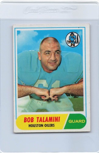 1968 Topps #68 Bob Talamini Oilers EX/MT *DA-C9591 | eBay