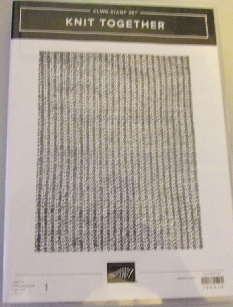 Stampin Up Knit together Cling stamps and Knit Sweater Dies | eBay