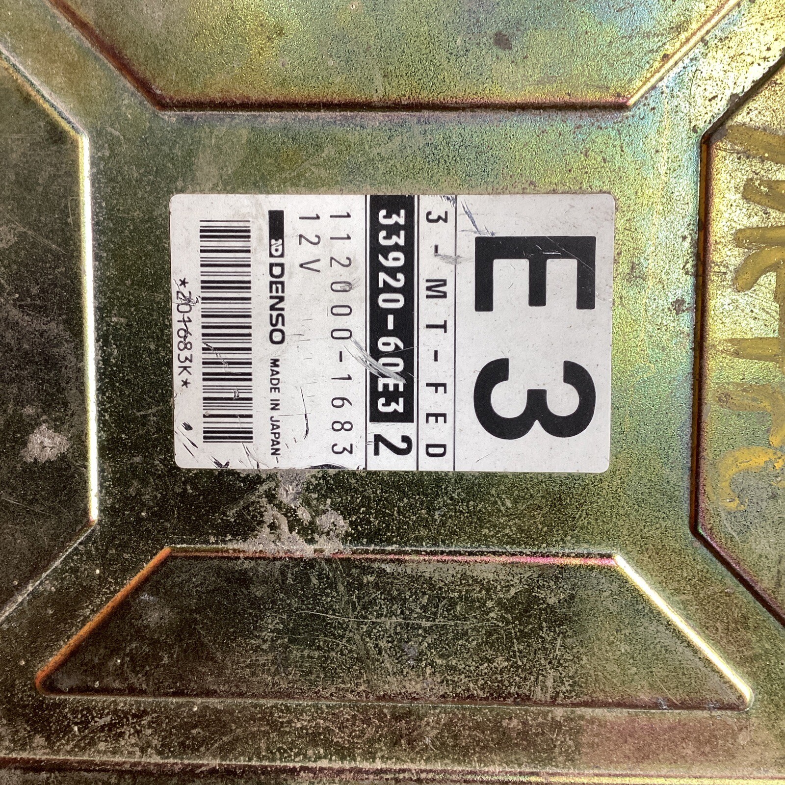 1993 Geo Metro LSi 1.0L 5 Speed OEM Engine Computer ECM ECU 3392060E32 ...