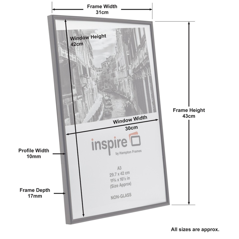 A2 A3 A4 Frames Certificate Frame Poster Frame Photo Frame SILVER GOLD ...